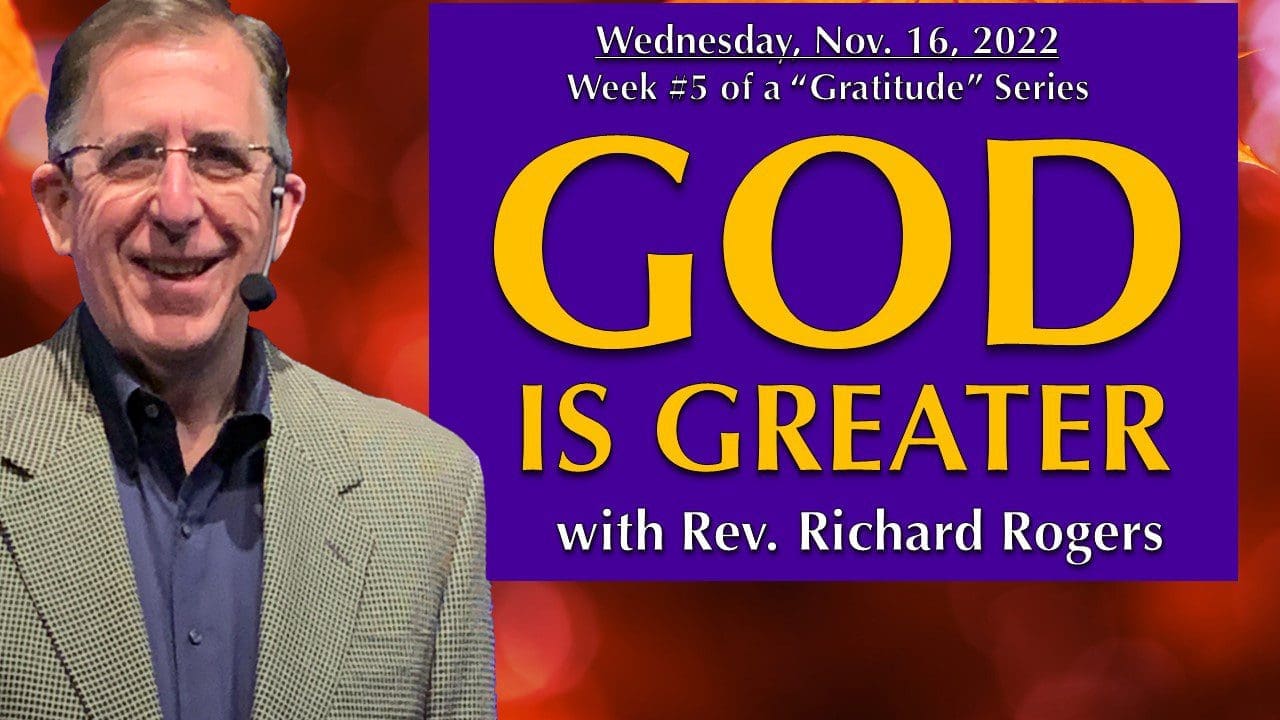 God Is Greater · Unity of Phoenix Spiritual Center